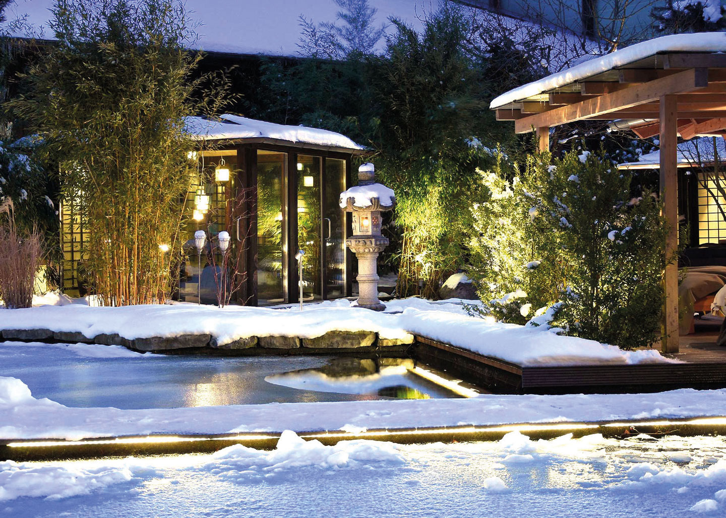 Wellness und Entspannung im Wellnessgarten Waging - aktiv.live